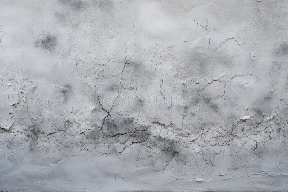 Processed Collage of Grey Cracked Stucco Wall Texture. Background for ...