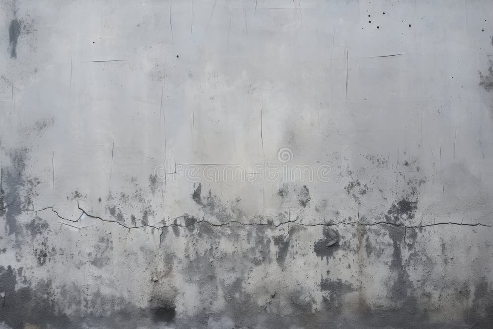 Processed Collage of Grey Cracked Stucco Wall Texture. Background for ...