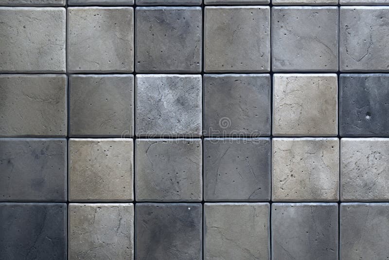 Processed Collage of Grey Marble Floor Tiles Surface Texture ...