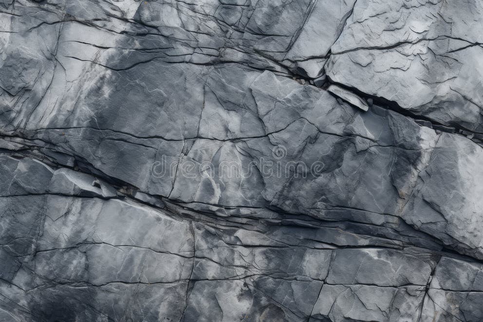 Processed Collage of Grey Mountain Cliff Rock Stone Surface Texture ...