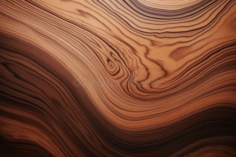 Processed Collage of Lacquered Polished Wood Surface Texture ...