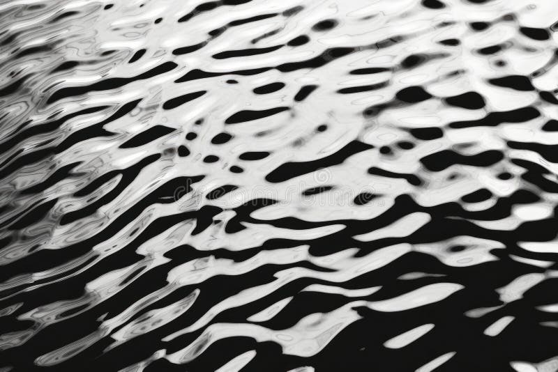 Processed Collage of Monochrome Water Surface Texture. Background for ...
