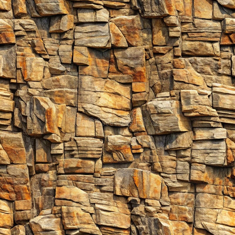 Processed Collage of Mountain Cliff Rock Stone Surface Texture Stock ...