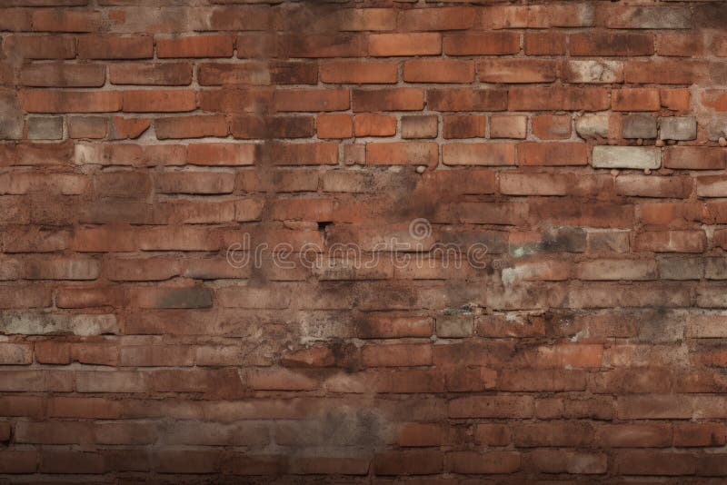 Processed Collage of Obsolete Red Brock Masonry Wall Texture ...