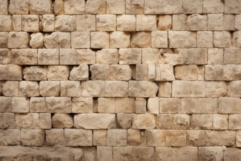 Processed Collage of Old Ancient Sand Block Wall Texture in Daylight ...