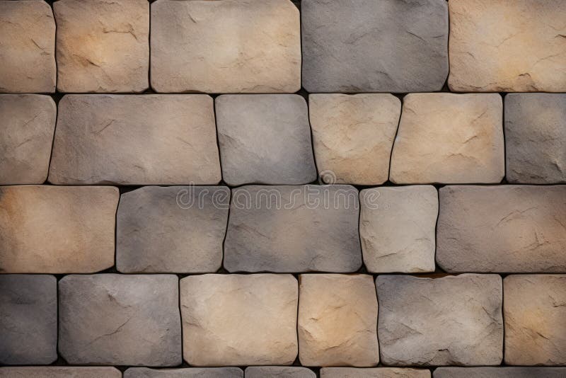 Processed Collage of Old Stone Tiles Floor Surface Texture. Background ...