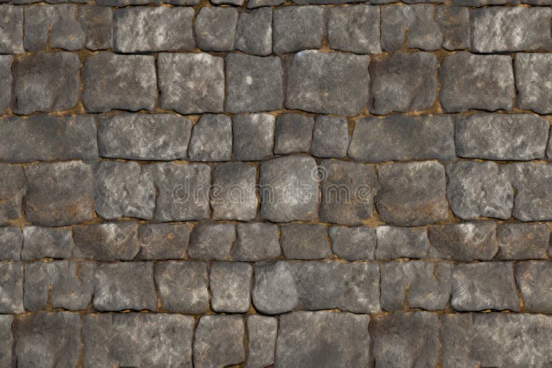 Processed Collage of Old Street Pavement Surface Texture. Background ...