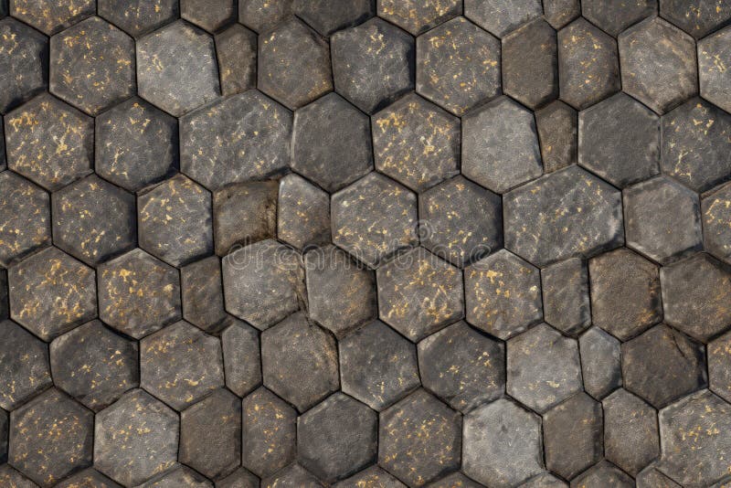 Processed Collage of Old Street Pavement Surface Texture. Background ...