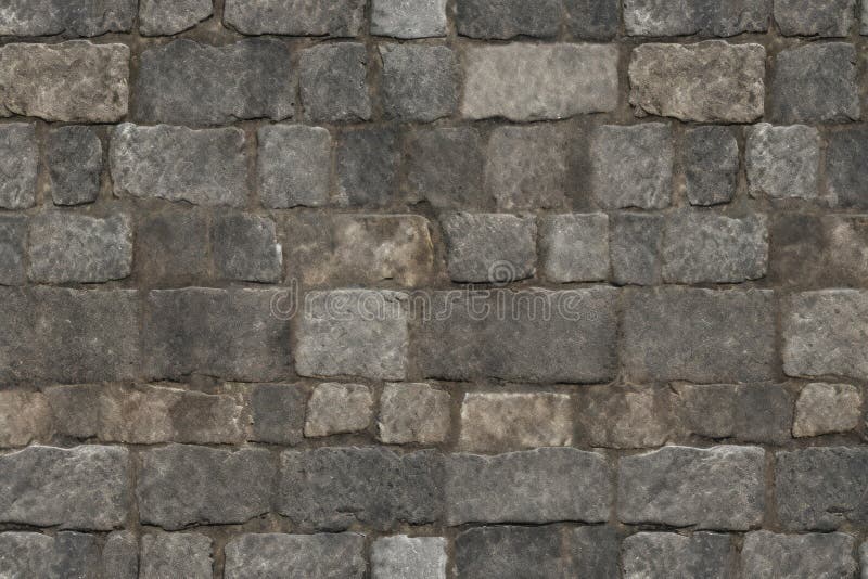 Processed Collage of Old Street Pavement Surface Texture. Background ...