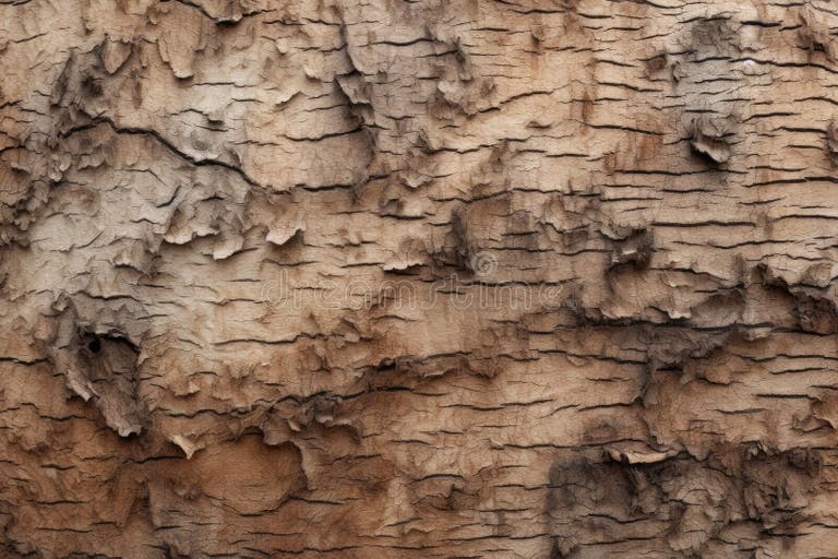 Processed Collage of Old Tree Bark Trunk Material Texture. Background ...