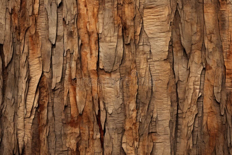 Processed Collage of Old Tree Bark Trunk Material Texture. Background ...