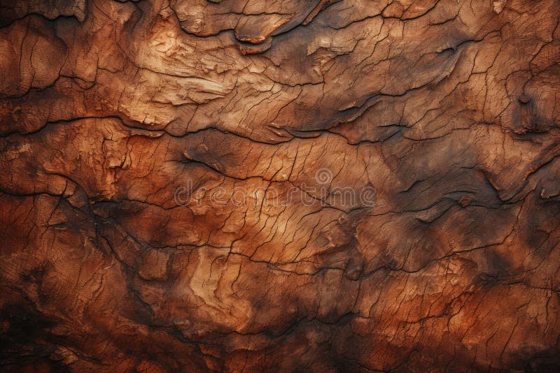 Processed Collage of Old Tree Bark Trunk Material Texture. Background ...