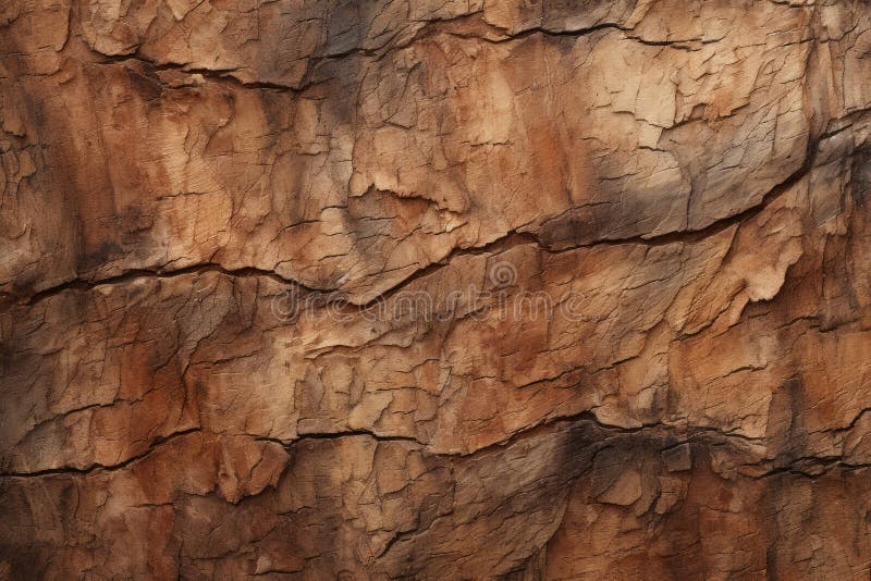 Processed Collage of Old Tree Bark Trunk Material Texture. Background ...