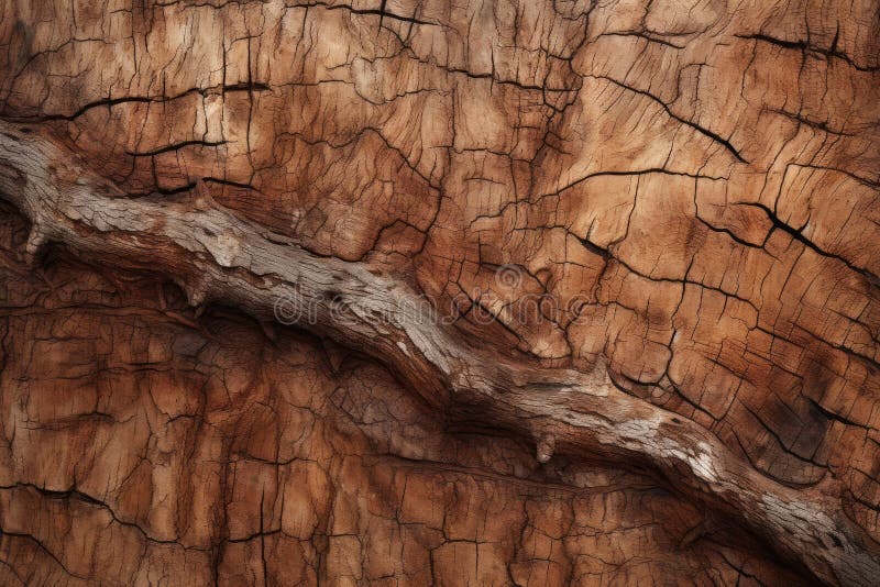 Processed Collage of Old Tree Bark Trunk Material Texture. Background ...