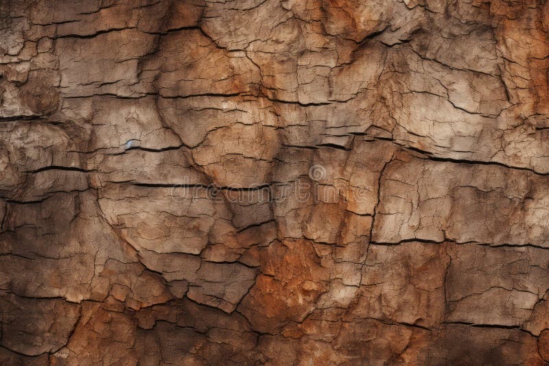Processed Collage of Old Tree Bark Trunk Material Texture. Background ...