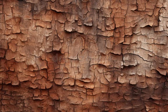 Processed Collage of Old Tree Bark Trunk Material Texture. Background ...