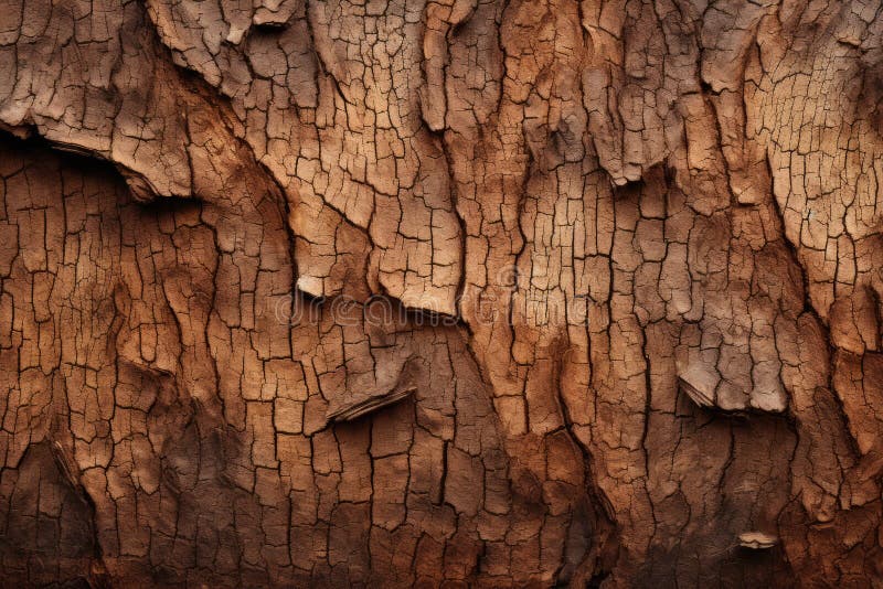 Processed Collage of Old Tree Bark Trunk Material Texture. Background ...