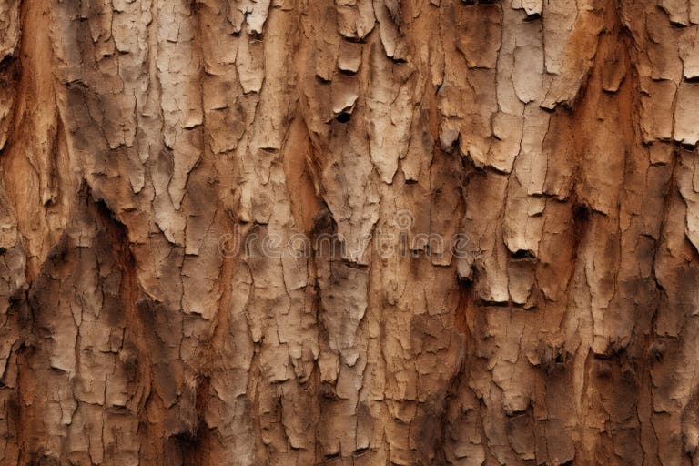 Processed Collage of Old Tree Bark Trunk Material Texture. Background ...
