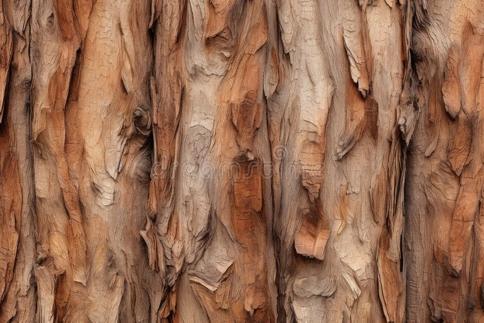 Processed Collage of Old Tree Bark Trunk Material Texture. Background ...