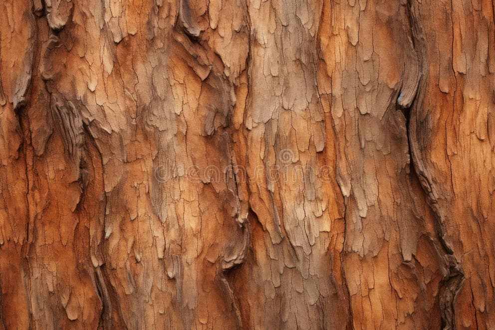 Processed Collage of Old Tree Bark Trunk Material Texture. Background ...