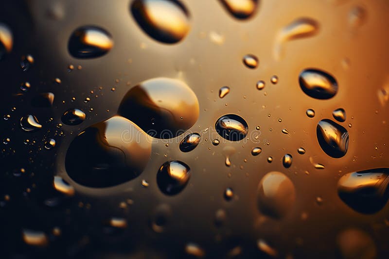 Processed Collage of Petroleum Oil Liquid Bubbles Texture. Background ...