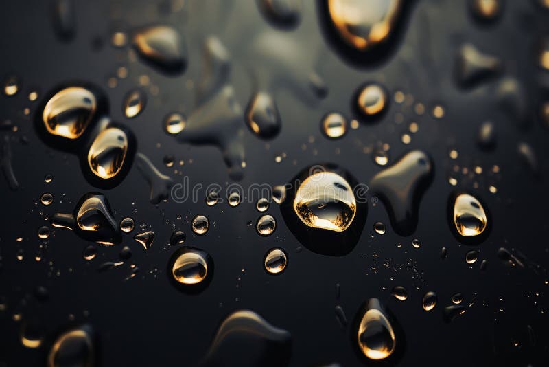 Processed Collage of Petroleum Oil Liquid Bubbles Texture. Background ...