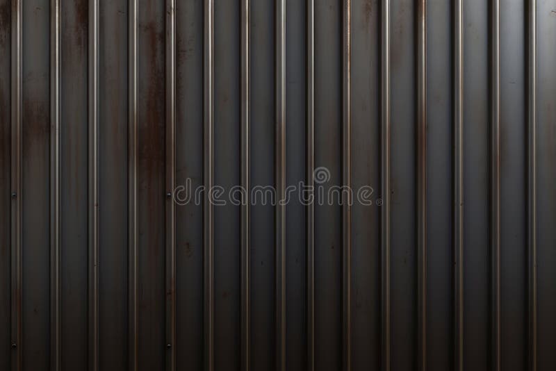 Processed Collage of Rust Metal Fence or Wall in Daylight. Background ...