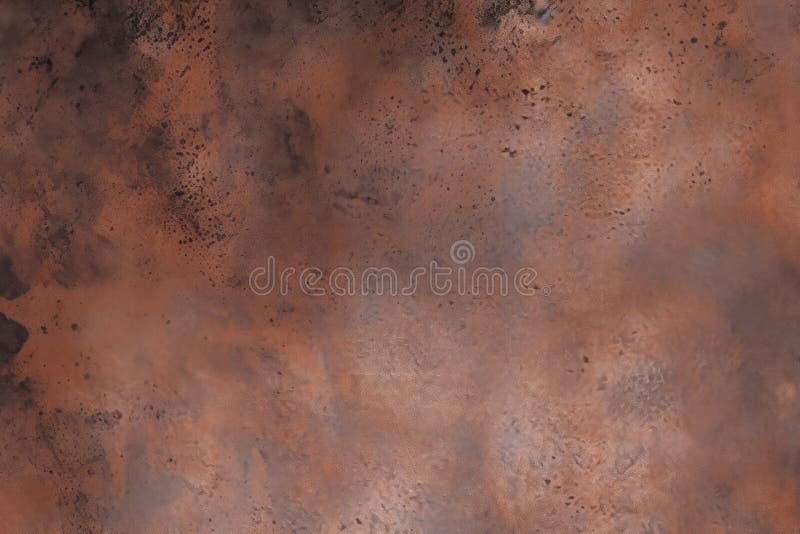 Processed collage of rust metal table surface texture. Background for ...