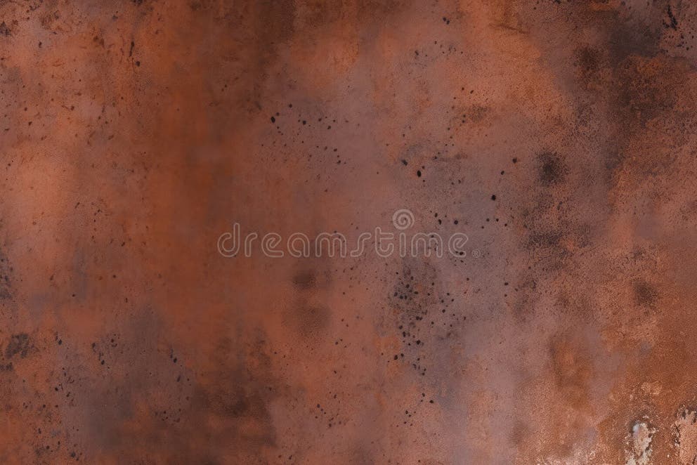 Processed Collage of Rust Metal Table Surface Texture. Background for ...