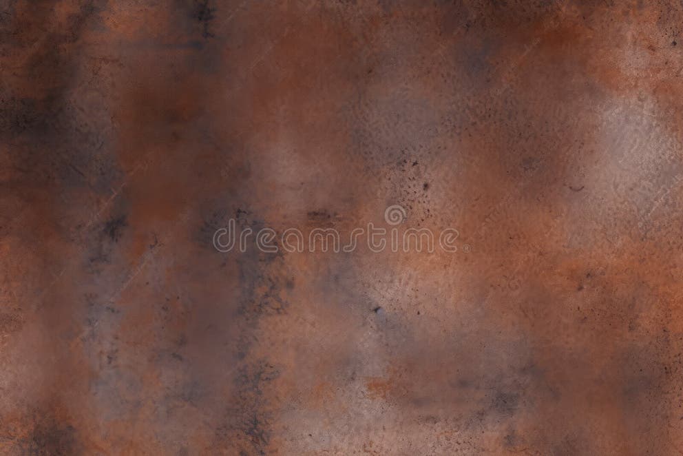 Processed Collage of Rust Metal Table Surface Texture. Background for ...