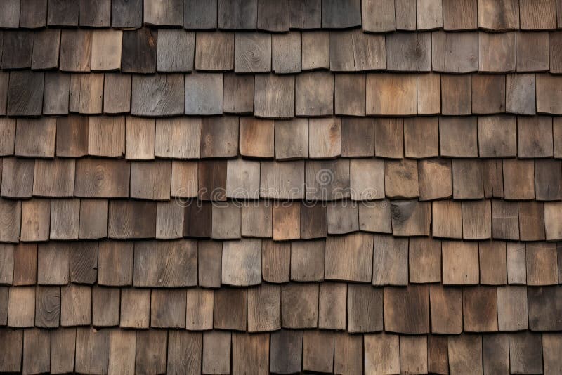Processed Collage of Rustic Barn Roof Shingles Surface Texture ...