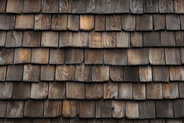 Processed Collage of Rustic Barn Roof Shingles Surface Texture ...