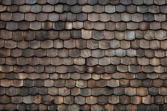Processed Collage of Rustic Barn Roof Shingles Surface Texture ...