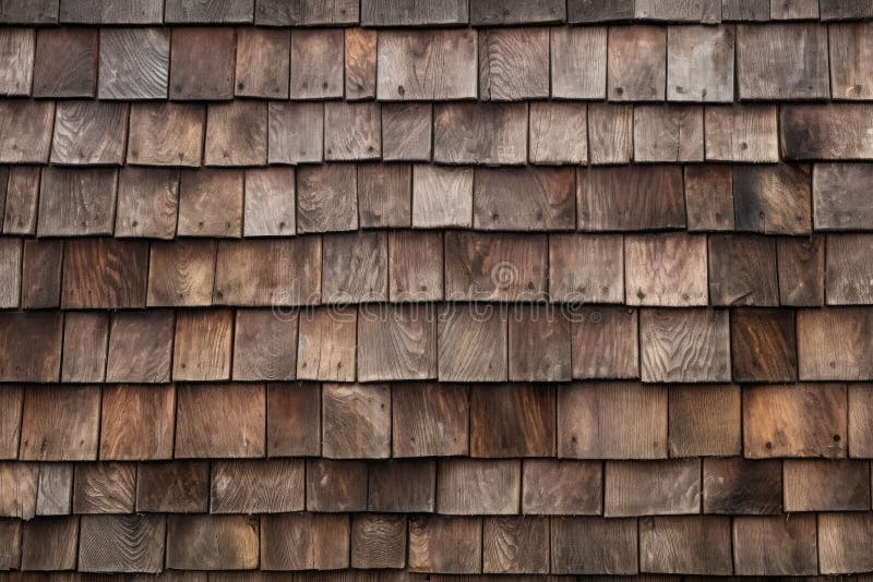Processed Collage of Rustic Barn Roof Shingles Surface Texture ...