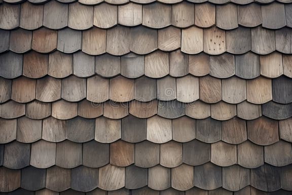 Processed Collage of Rustic Barn Roof Shingles Surface Texture ...