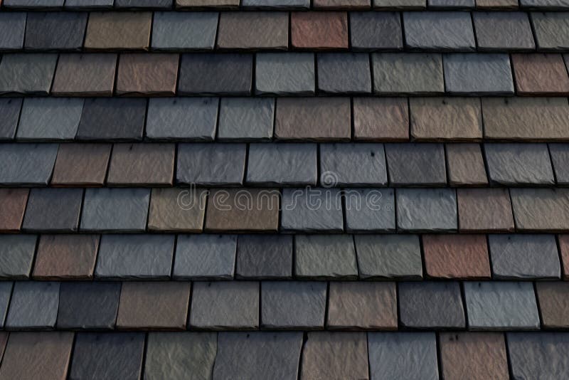 Processed Collage of Slate Roof Tiles Surface Texture. Background for ...
