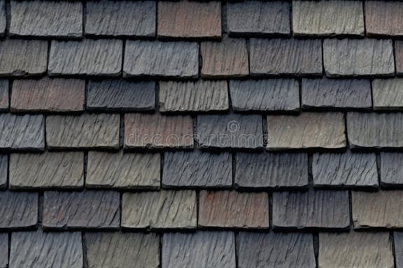 Processed Collage of Slate Roof Tiles Surface Texture. Background for ...