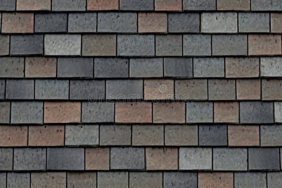 Processed Collage of Slate Roof Tiles Surface Texture. Background for ...