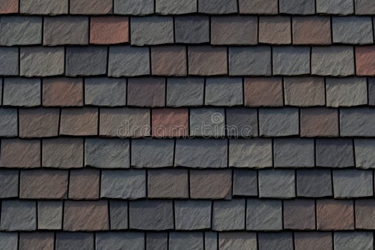 Processed Collage of Slate Roof Tiles Surface Texture. Background for ...