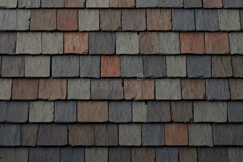 Processed Collage of Slate Roof Tiles Surface Texture. Background for ...