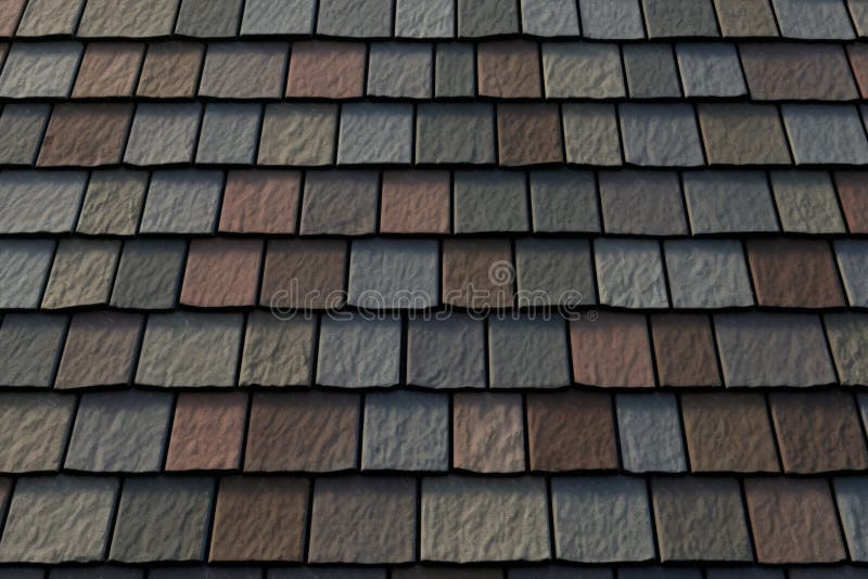 Processed Collage of Slate Roof Tiles Surface Texture. Background for ...