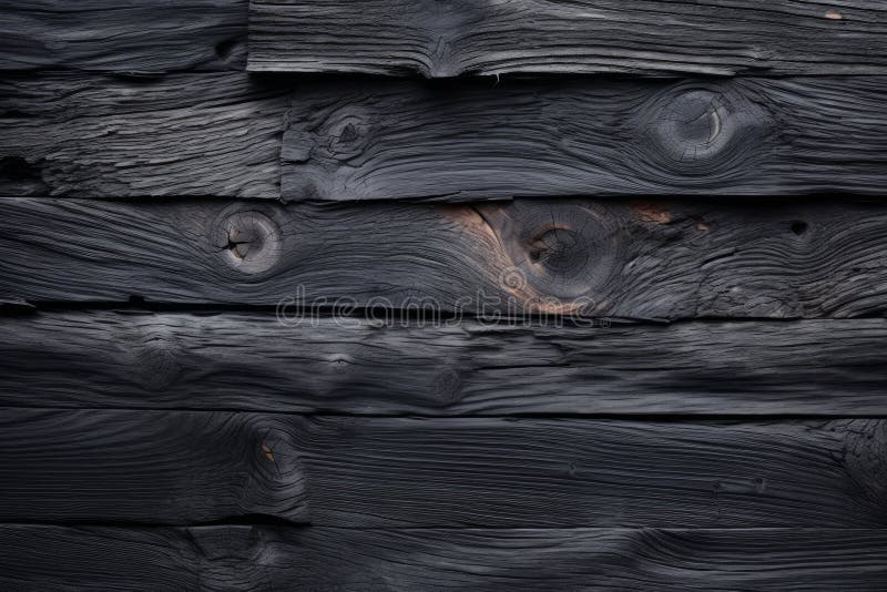 Processed Collage of Smoking Wood Planks Surface Texture. Background ...