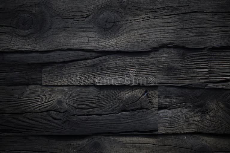 Processed Collage of Smoking Wood Planks Surface Texture. Background ...