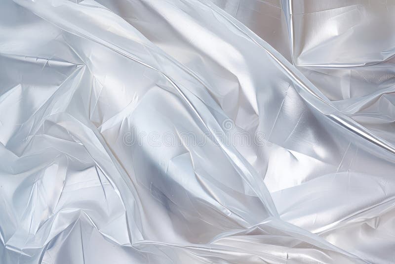 Processed Collage of Transparent Cellophane Plastic Foil Texture ...