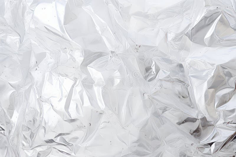 Processed Collage of Transparent Cellophane Plastic Foil Texture ...