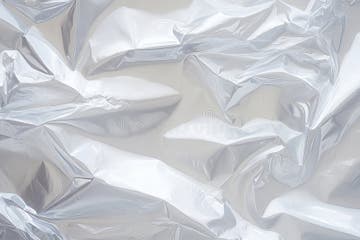 Processed Collage of Transparent Cellophane Plastic Foil Texture ...