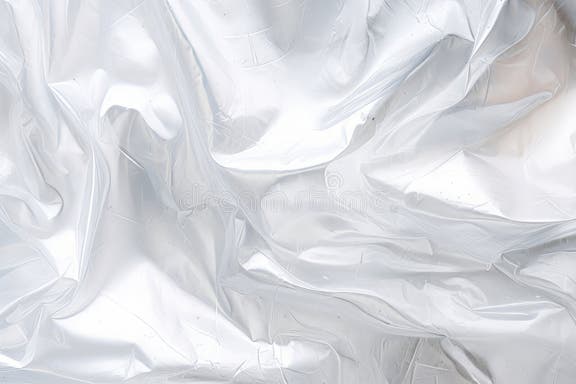 Processed Collage of Transparent Cellophane Plastic Foil Texture ...