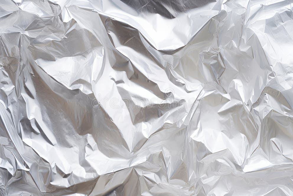 Processed Collage of Transparent Cellophane Plastic Foil Texture ...