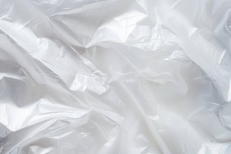 Processed Collage of Transparent Cellophane Plastic Foil Texture ...