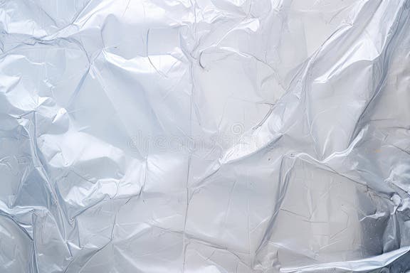 Processed Collage of Transparent Cellophane Plastic Foil Texture ...